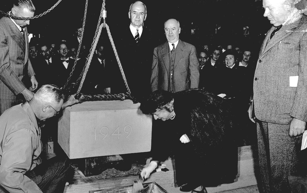 The Beginning of Statler Hall | Cornell Nolan
